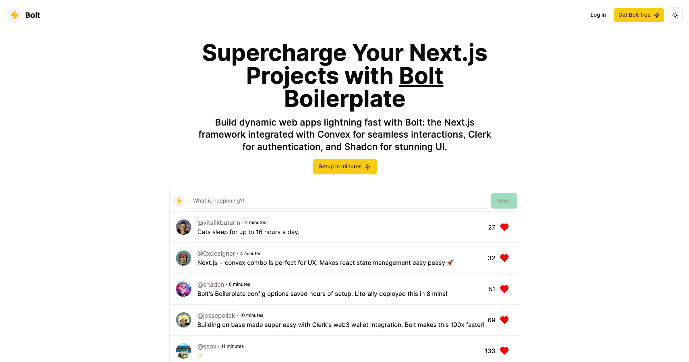 Bolt Boilerplate: Supercharge Your Next.js Projects